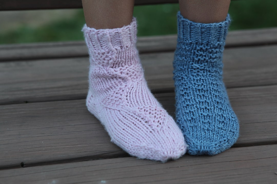 BERMUDA Socks- Knitting PATTERN Baby to Adult Sizes - Etsy