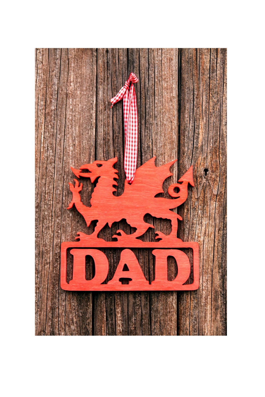 Dad Dragon, Welsh Dad, Dad Sign, Dad Plaque, Father's Day Gift, Dad ...