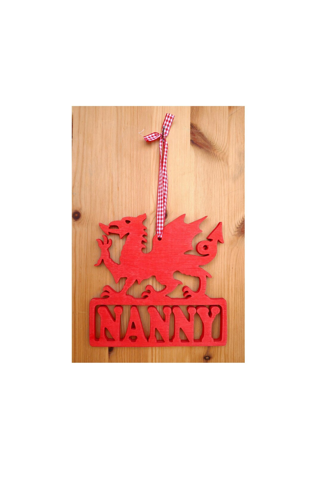 Nanny Dragon Plaque, Welsh Dragon, Nanny Gift, Christmas, Easter ...
