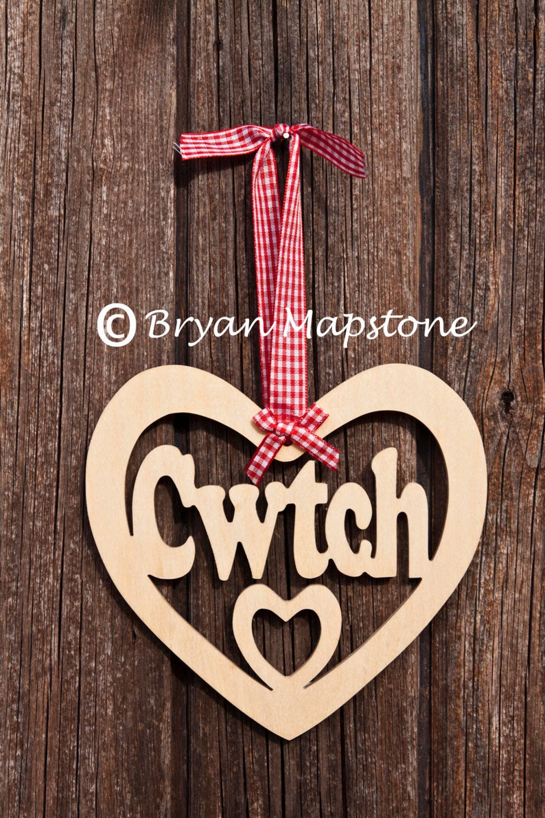 Cwtch Plaque, Heart Cwtch Sign, Welsh Words, Christmas Cwtch, Valentine ...