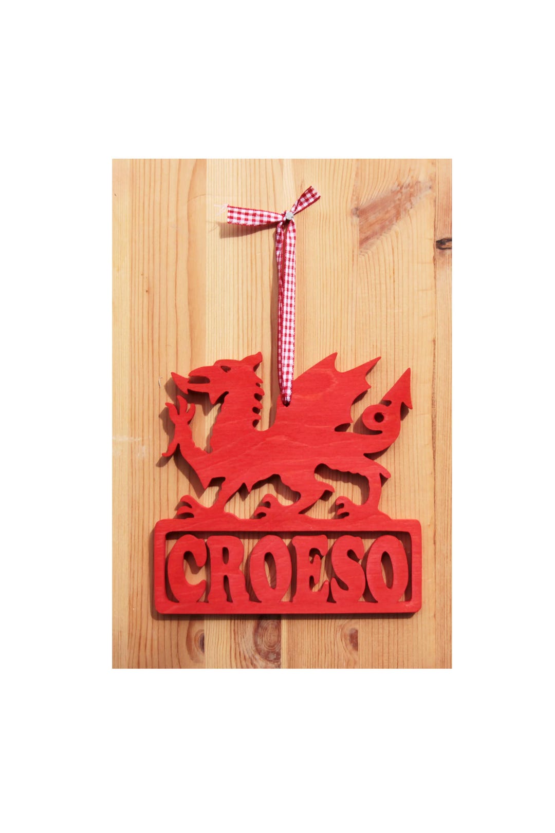 Croeso Plaque, Welcome Plaque, Croeso Sign, Welsh Dragon, Welsh Welcome ...