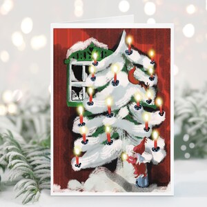 Farm Christmas Tree Holiday Card Set - Etsy
