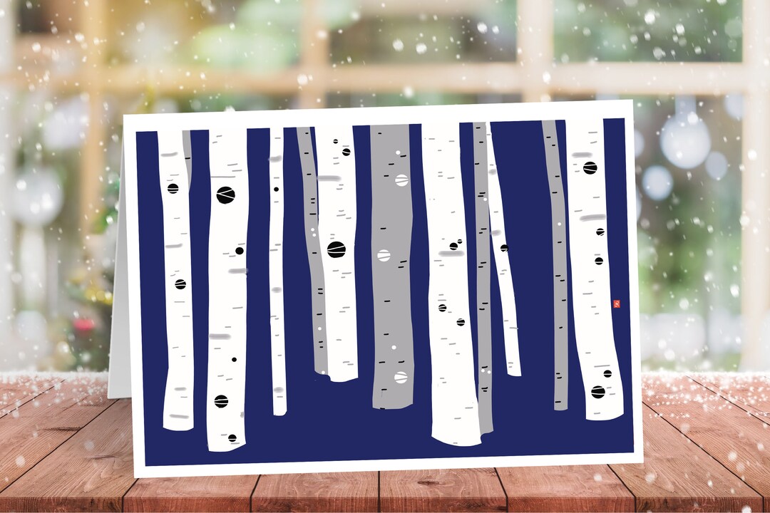 Christmas Card Set, Holiday Cards, Blank Cards With Envelopes, Card Set of 6, Set of 12 Cards ...