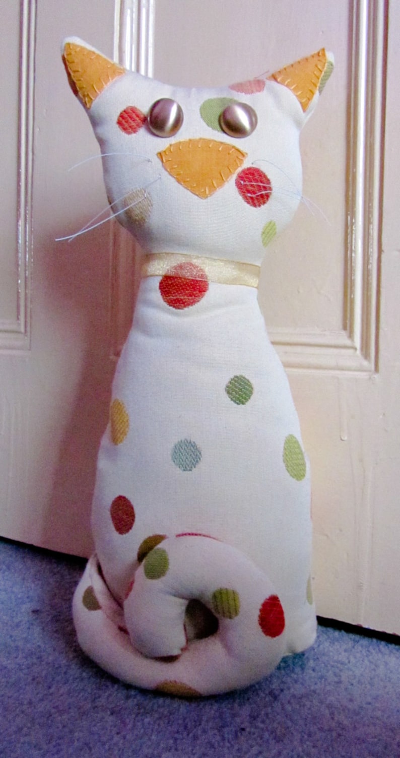 Cool Cleo the Cat Doorstop or Soft Toy Sewing Pattern Pdf - Etsy