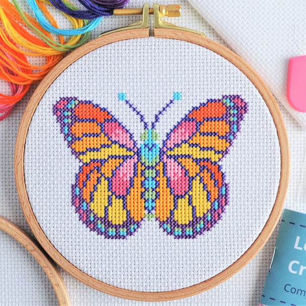 Beginner Cross Stitch Kit - Etsy