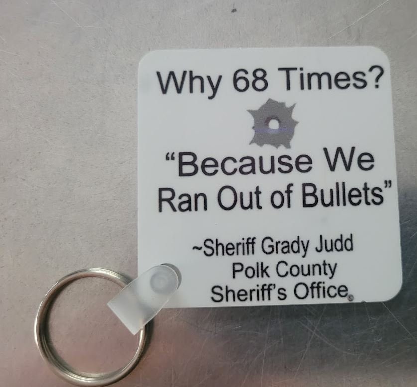 Polk County Sheriff's Office; Sheriff Grady Judd Key Chain; Free ...