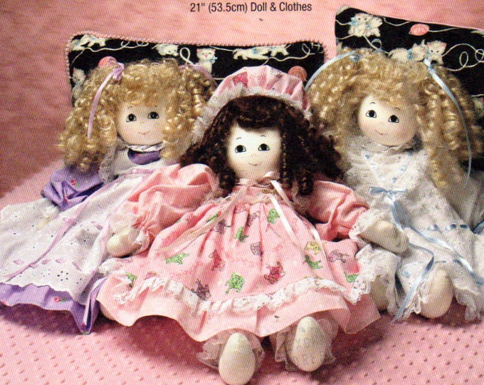21 Inch Stuffed Doll Pattern, 21 Inch Doll Clothing Pattern, Simplicity ...