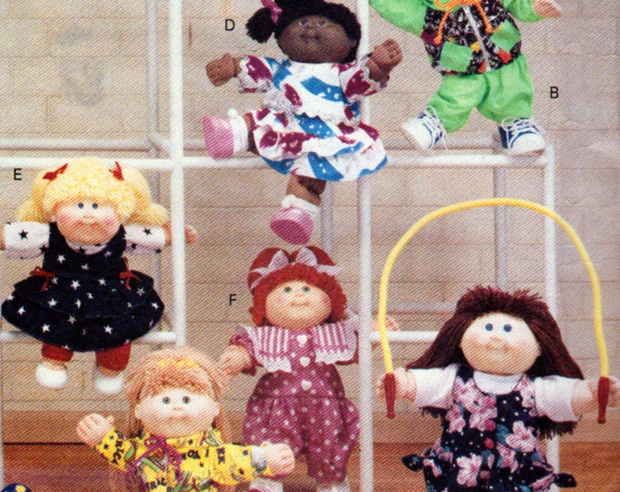 Cabbage Patch Kids Doll Clothes, for Unisex 16 Inch Cabbage Patch Kids ...