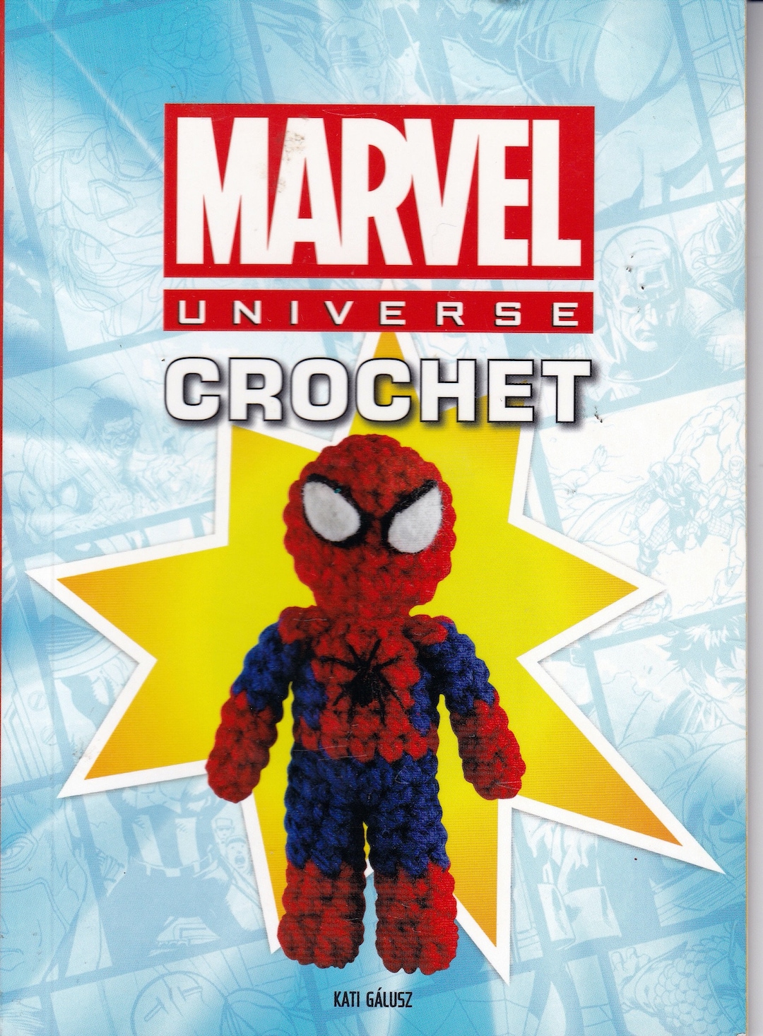 Marvel Universe Crochet Patterns, Captain America, Spiderman, Groot ...