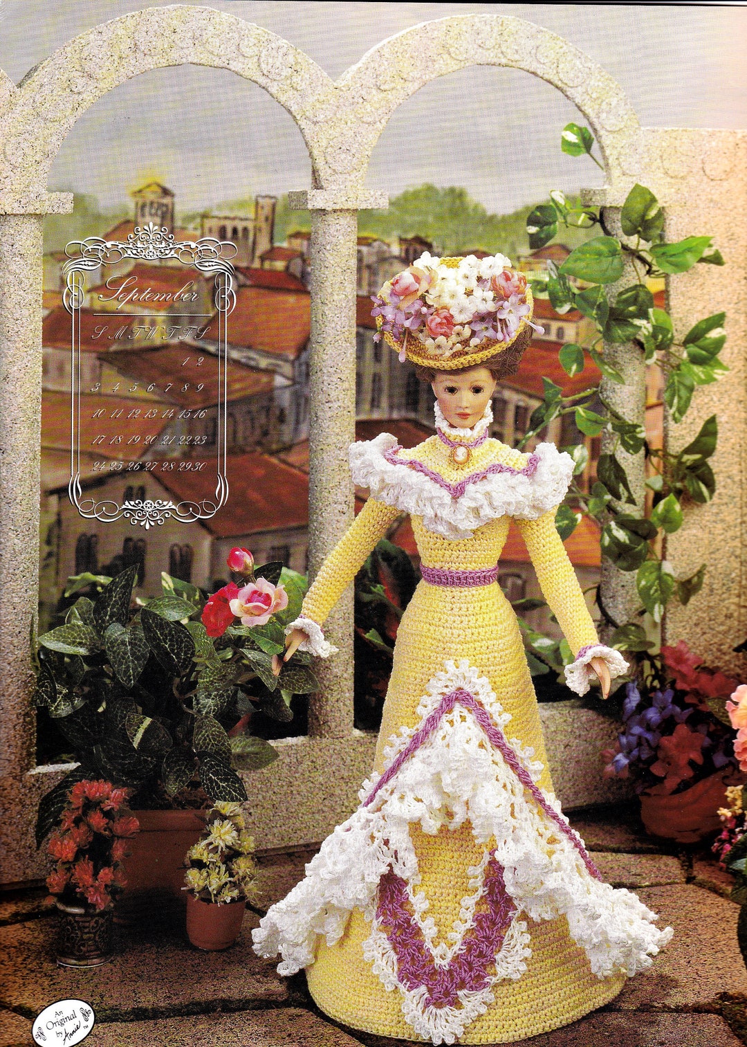 Miss September 1995, Calendar Bed Doll Society Fashion Doll September ...