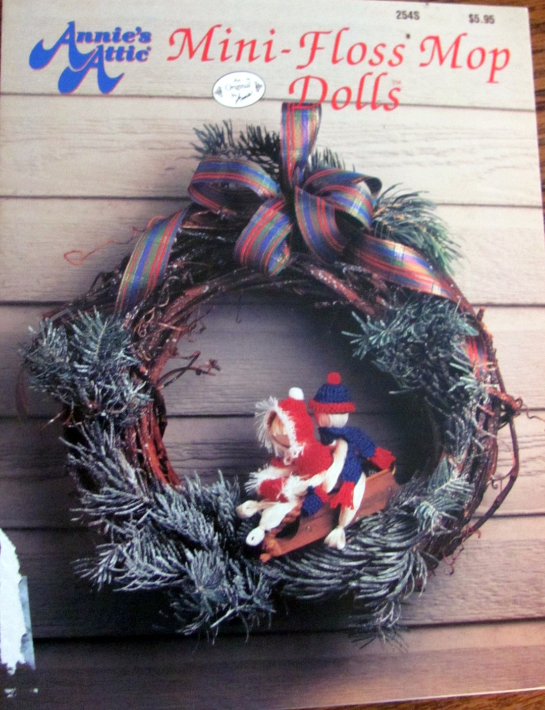 Mini Floss Mop Dolls, Dolls Made With Embroidery Floss Patterns, Annies ...