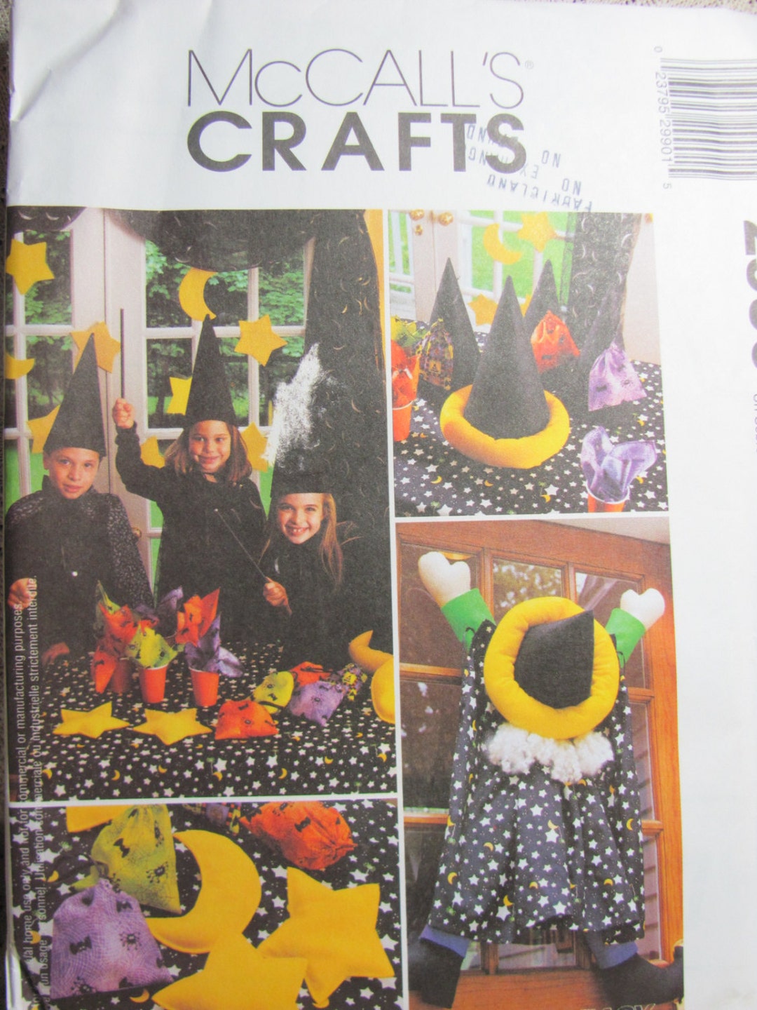 One Size Wizard Kids Party Pattern, Wizard Costume Pattern, Wizard Ornaments, Wizard Window ...