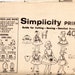 Simplicity 4058, a Girl's Size 3 Dress Pattern. 7 Day Dress Wardrobe. A ...