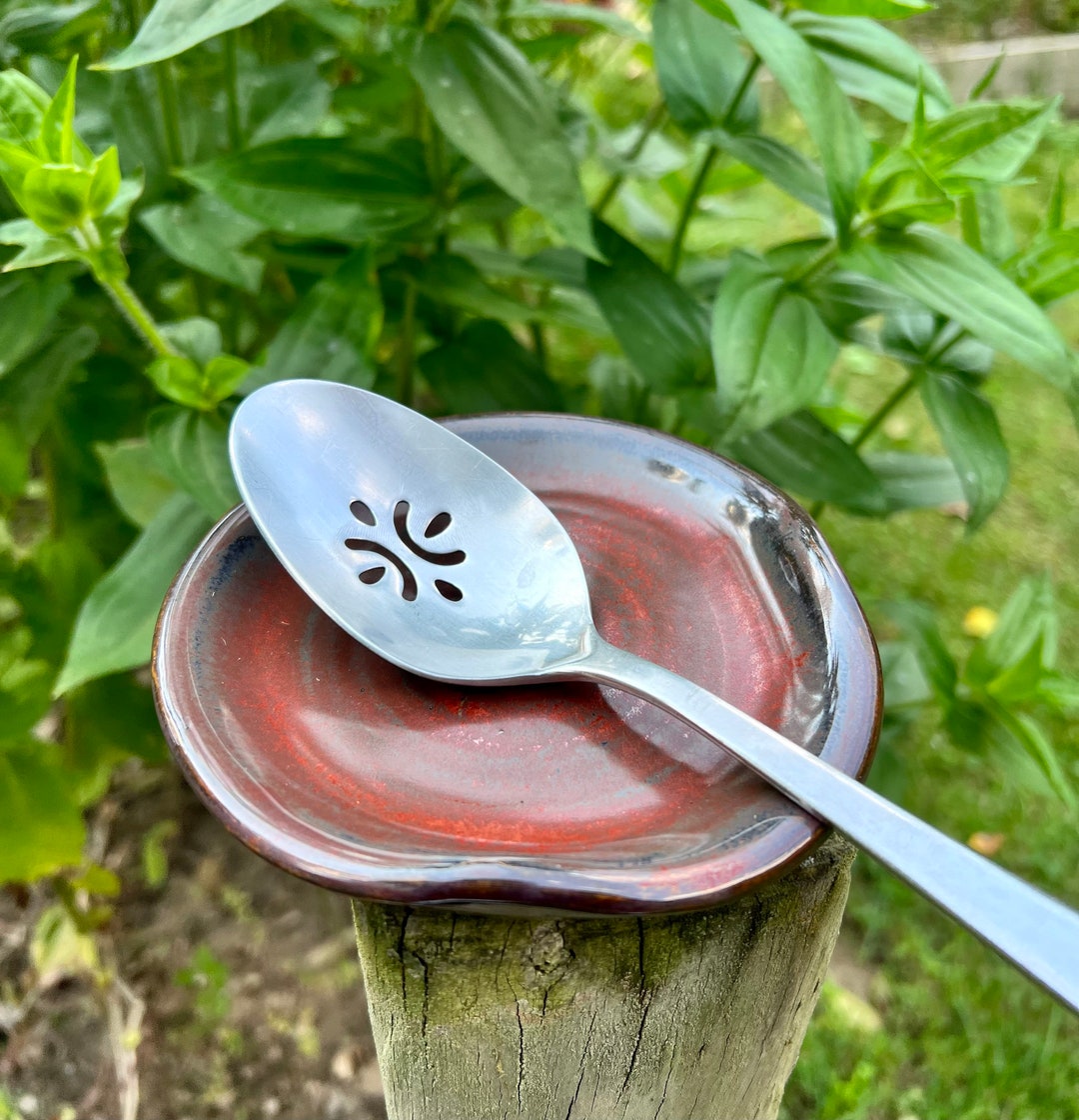 Large Spoon Rest, Ceramic Plate, Ceramic Spoon Rest, Modern Kitchen ...