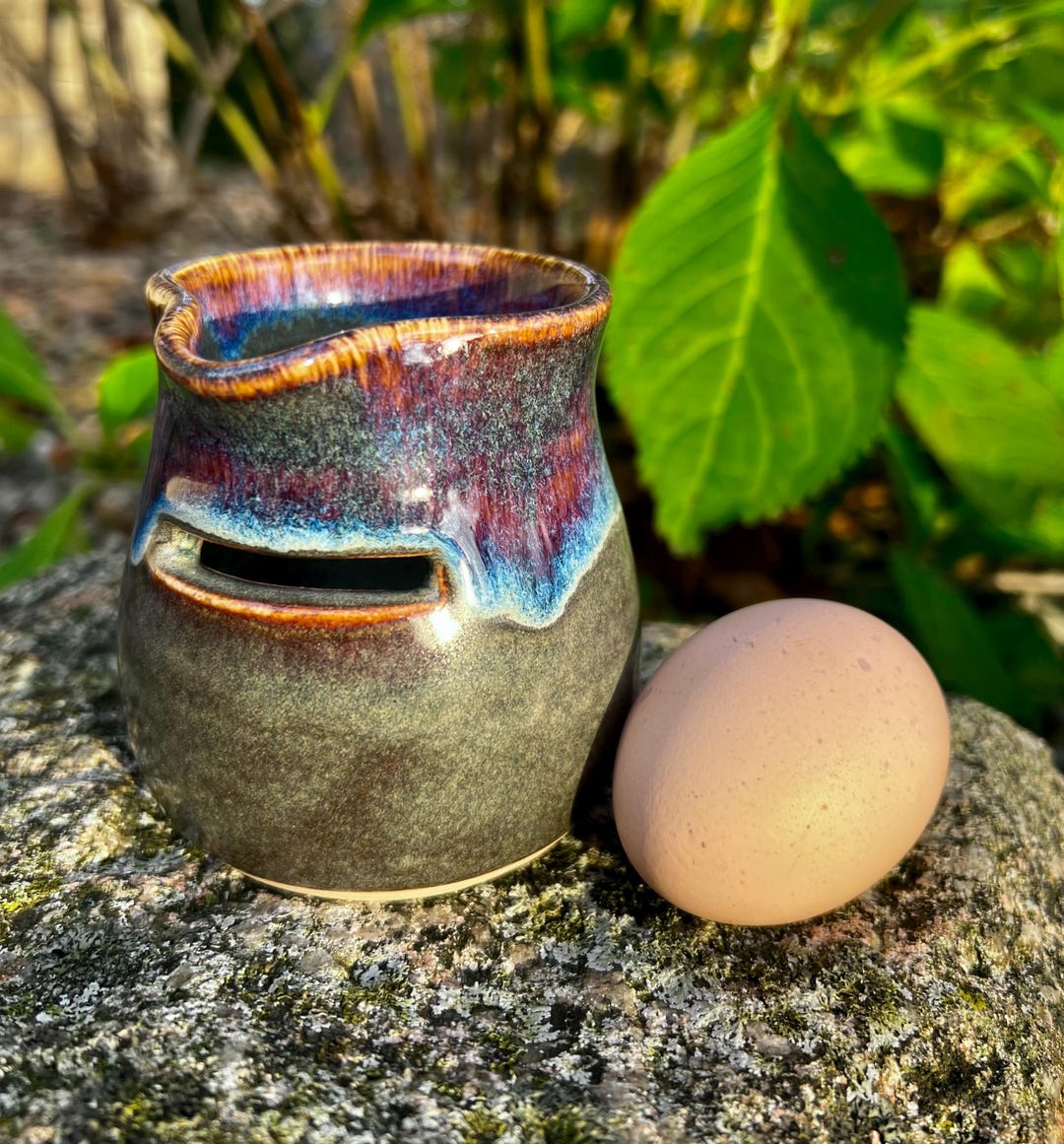 Ceramic Egg Separator: Kitchen Gadget, Unique Chicken Gift - Etsy