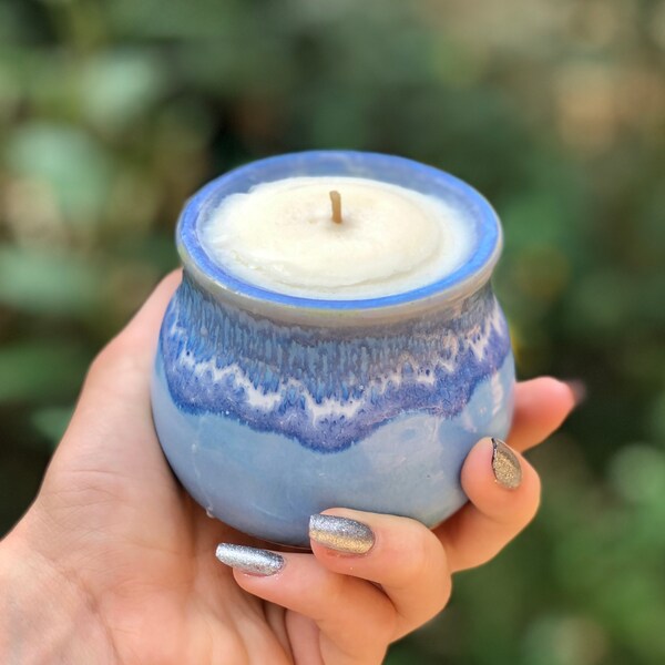 Ceramic Candle - Etsy