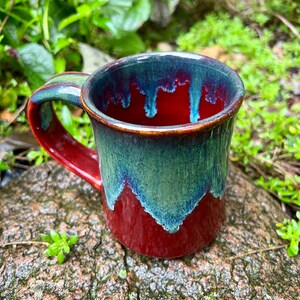 Ceramic Coffee Mug 12 Oz., Favorite Red Tea Coffee Cup, Unique ...