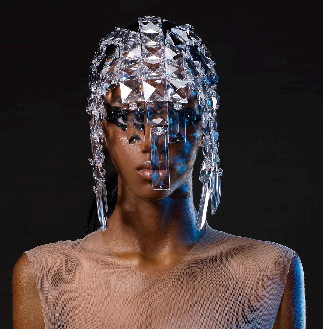 Crystal Helmet - Etsy