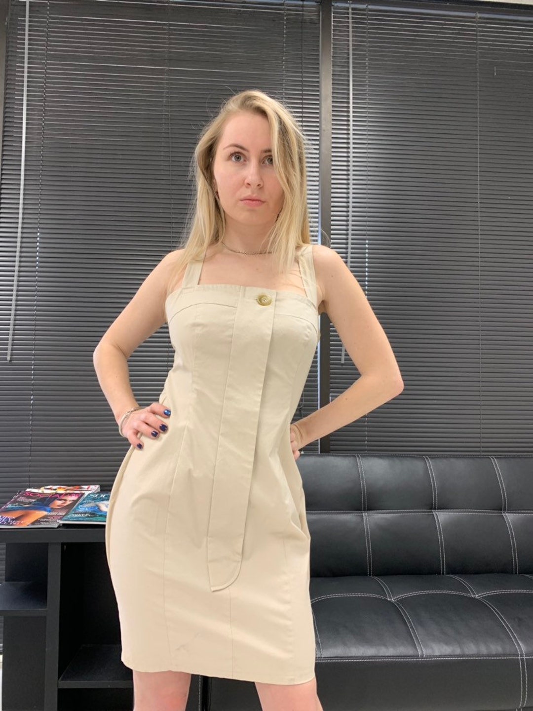Egg Shell Natural Dress Minimalist Handmade Gift - Etsy