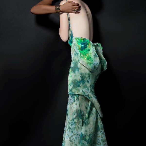 Avant Garde Gown - Etsy