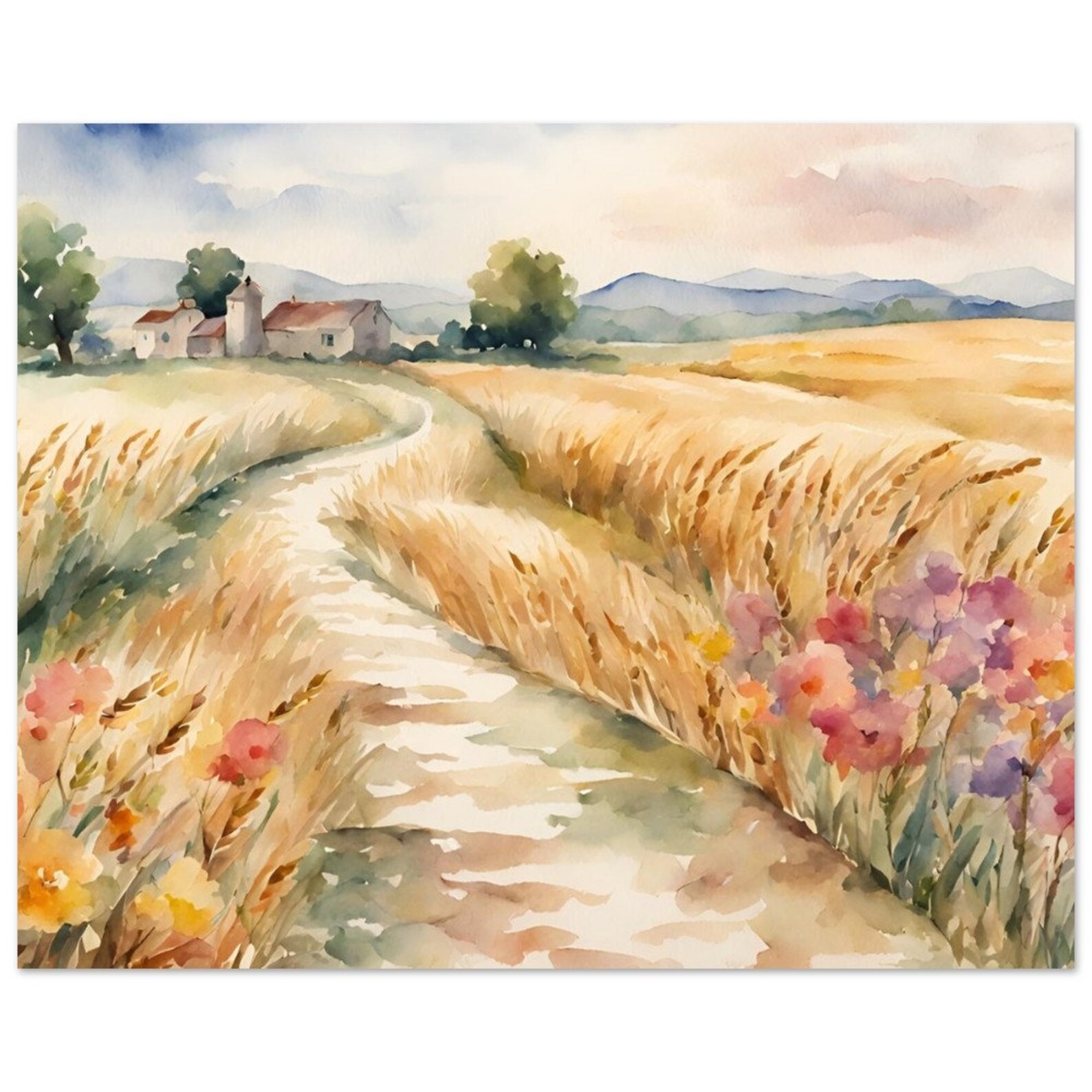 Nature Poster Landscape Poster Wall Decor Nature Wall Art - Etsy