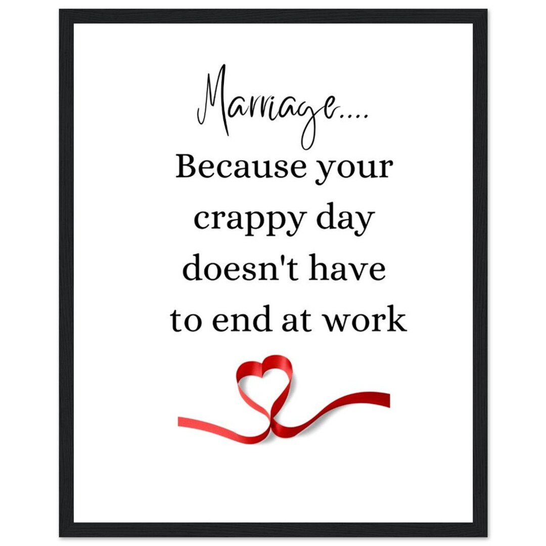 Funny Quote Print, Wooden Framed Poster, Home Decor, Wall Print - Etsy