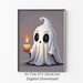 Halloween Print, Ghost, Classroom Print, Digital Download, Halloween ...