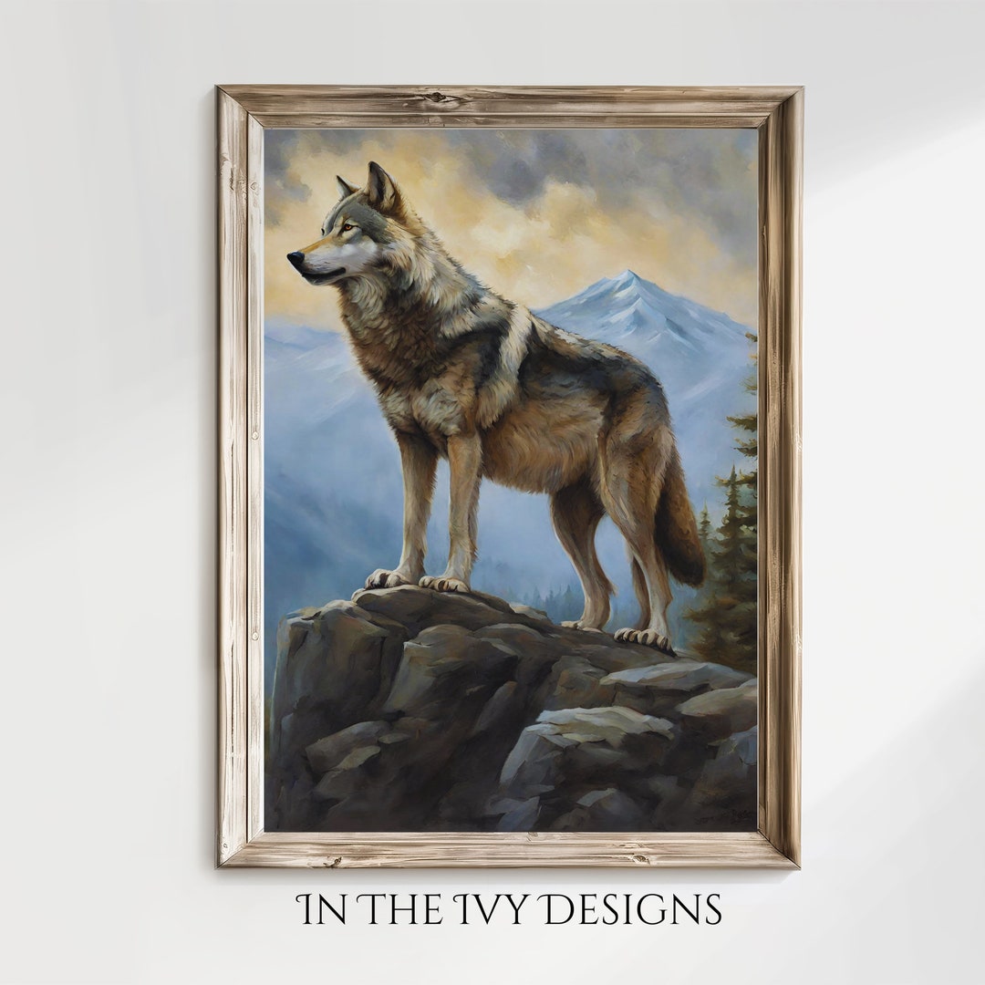 Wolf Print, 8x10, Wolf Poster, 11x14, Animal Print, Animal Poster ...