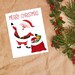 Christmas Print, Digital Download, Printable Art, Christmas Wall Art ...