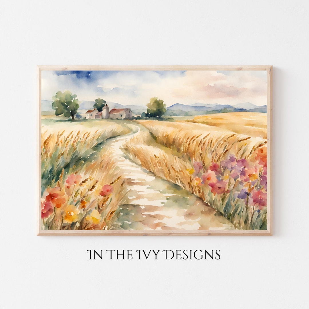 Nature Poster Landscape Poster Wall Decor Nature Wall Art - Etsy