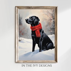 Black Lab Print, Black Lab Poster, Animal Art, Animal Wall Art, Lab ...