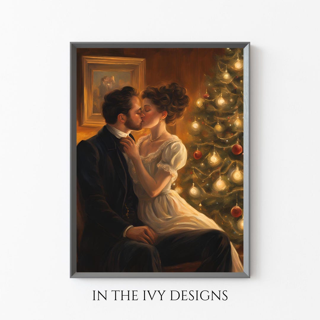 Romance Print, Romance Poster, AI, Romance Wall Art, Vintage Couple - Etsy