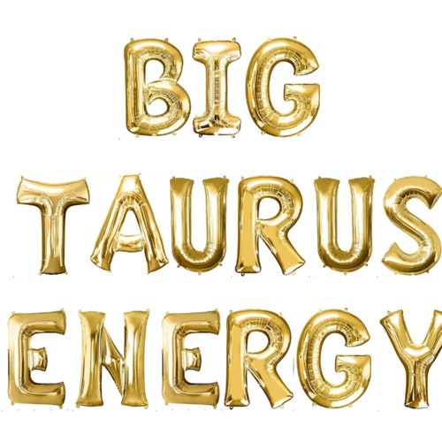 21st Birthday Decorations Taurus Season Balloon Banner - Etsy