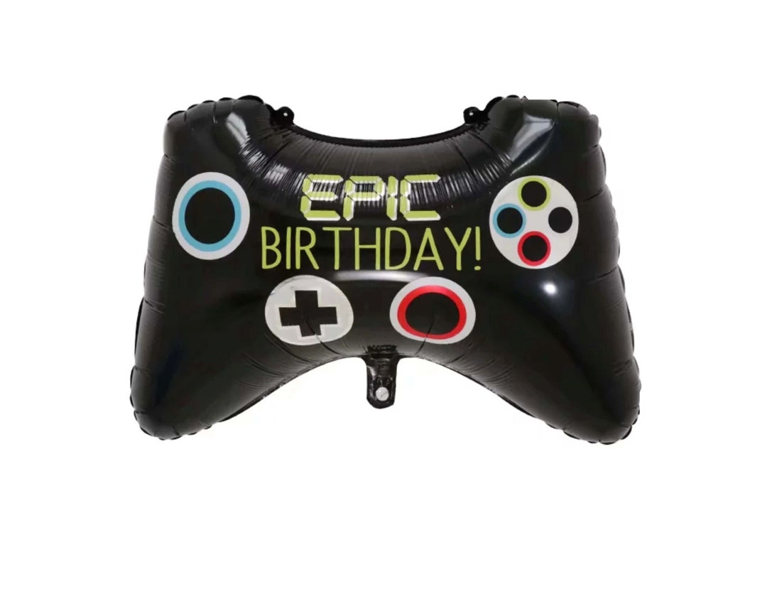 Video Game Controller Balloon Video Game Balloon Gamer - Etsy