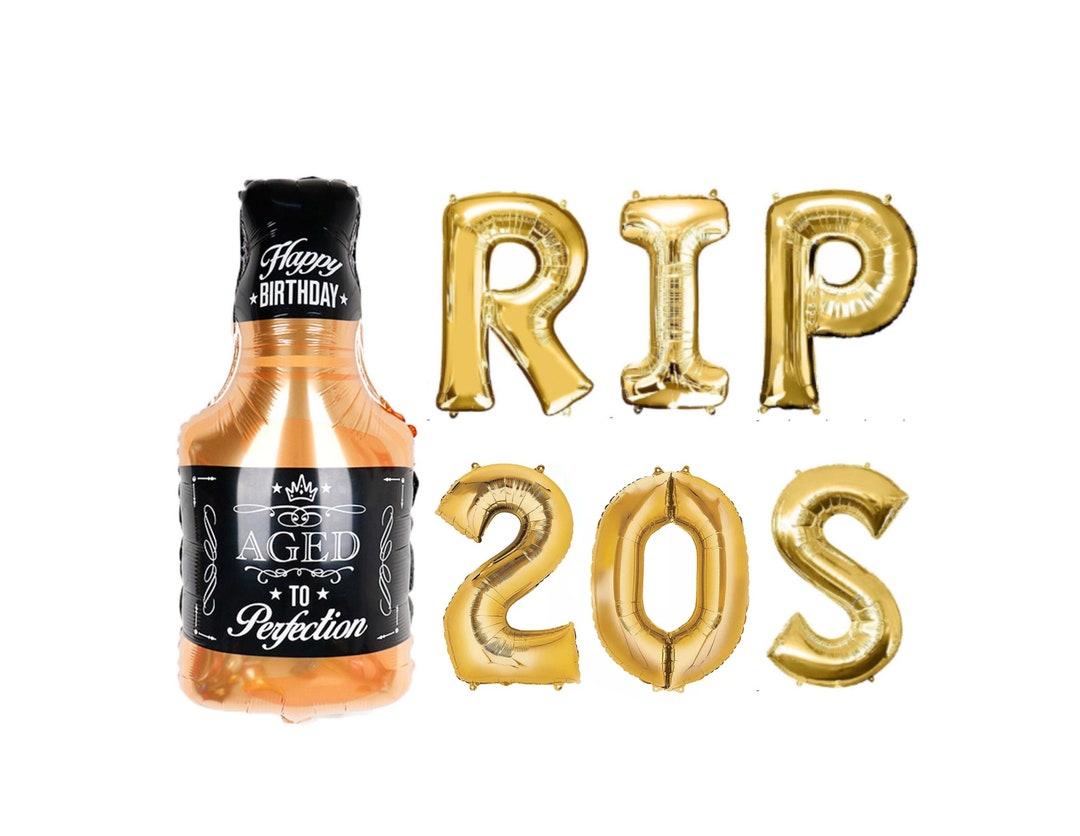 Rip 20s Decor, 30th Birthday Decorations for Him, Rip to 20s, Rip 20s ...