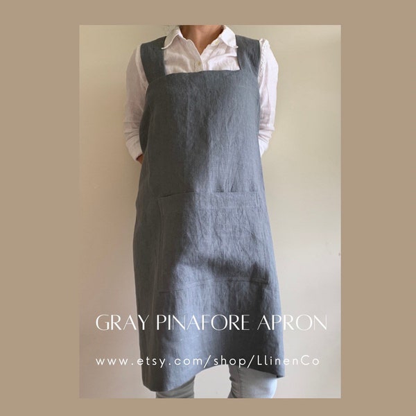 Japanese Aprons for Women With Pocket - Etsy