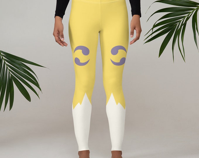 Renamon Cosplay Leggings Etsy
