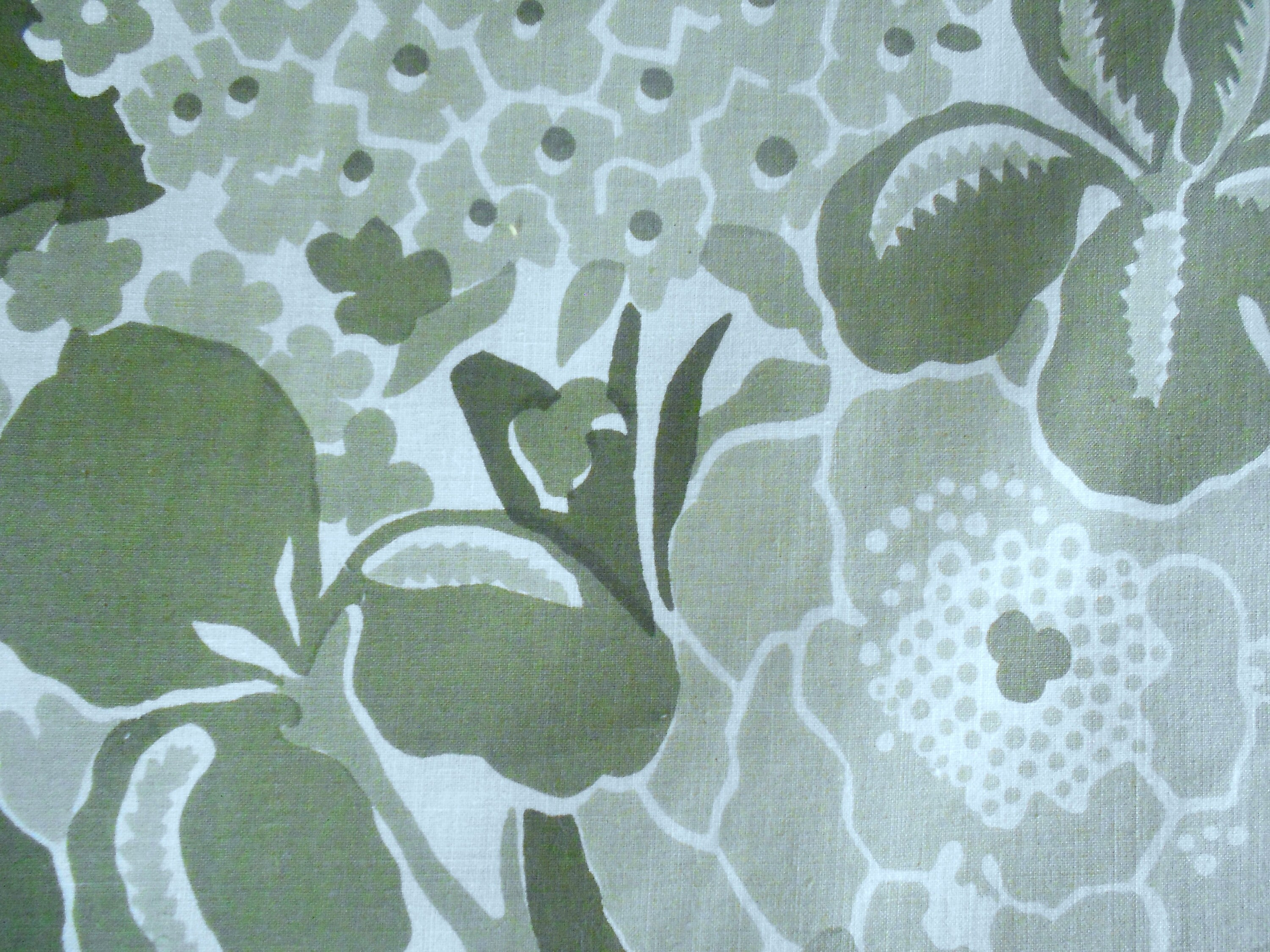 10 Yards Rare Scalamandre Floral Toile Fabric From the 1940s Vintage ...