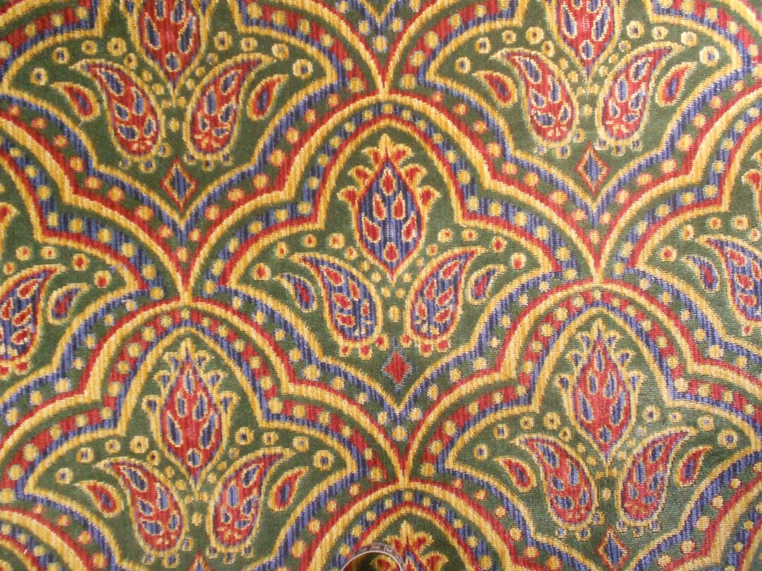 1.75 Yards Scalamandre Capard Linen Velvet Fabric Retail Value 1214 ...