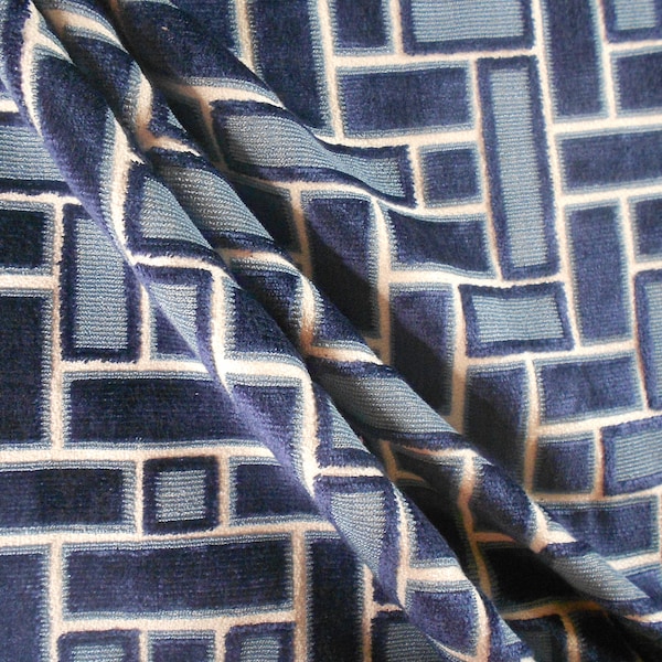 Geometric Upholstery Fabric - Etsy