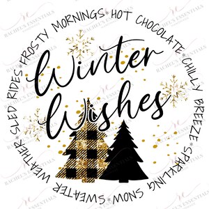 Png Winter Wishes Png Download Sled Rides Frosty Mornings Hot Chocolate ...