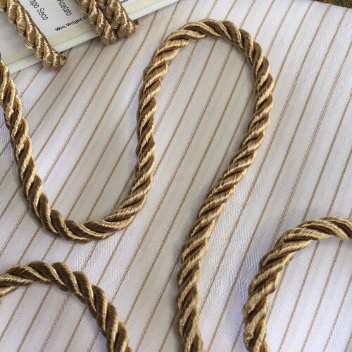 Conso Cotton GOLD TWISTED CORDING Trim by the Yard / Wholesale | Etsy