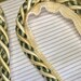Conso Cotton GOLD TWISTED CORDING Trim by the Yard / Wholesale - Etsy