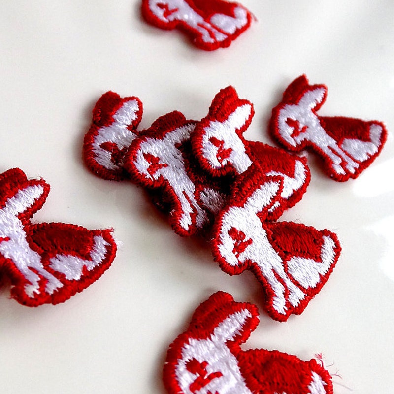 Rabbit Patches - Etsy