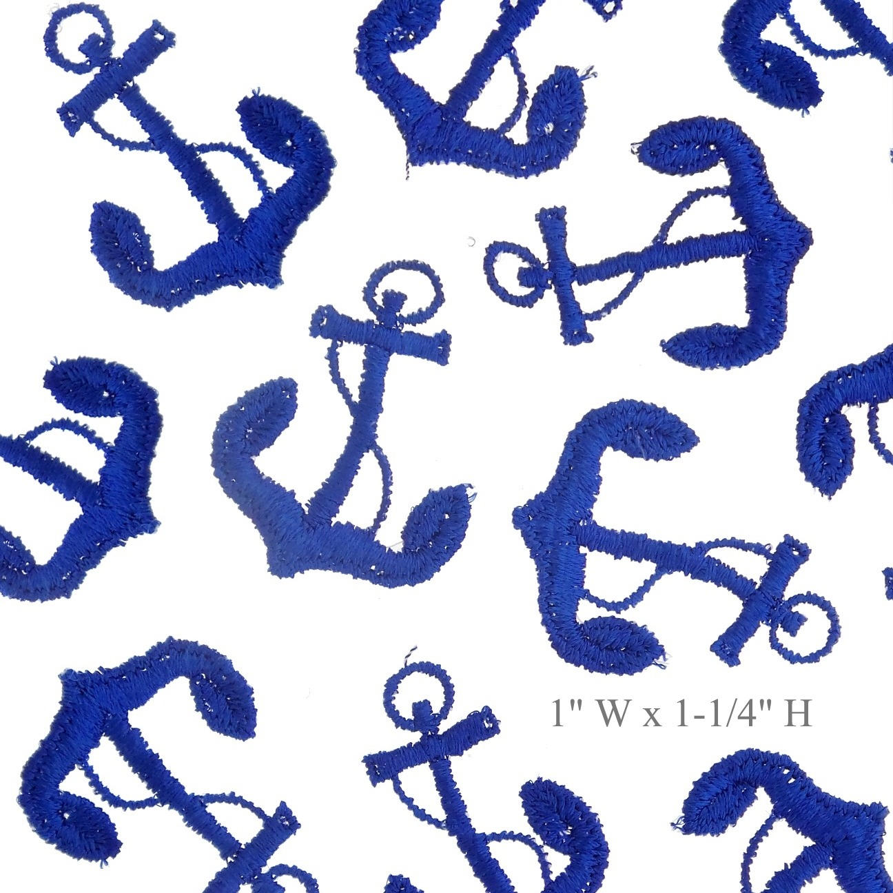 1 Embroidered Anchor Applique Sewing Patch Available in - Etsy