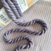LILAC Lavender Rope METALLIC TWISTED Cord Trim, Soft Decorative Rope ...