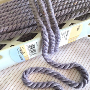 LILAC Lavender Rope METALLIC TWISTED Cord Trim, Soft Decorative Rope ...