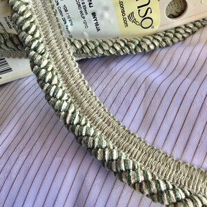 Conso LIP CORD 3/8 Inch Multi-green Twisted Lip Cord Trim for Pillows ...