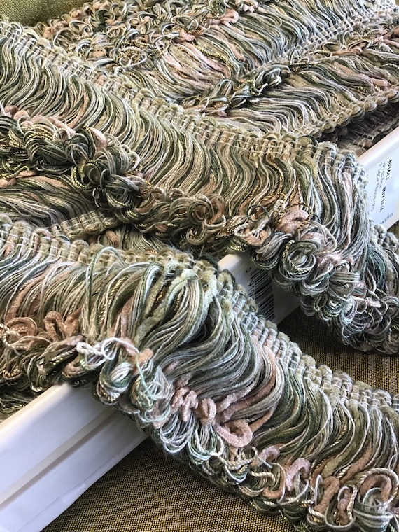 Conso 2 BRUSH LOOP FRINGE Trim by the Yard Discount Roll - Etsy