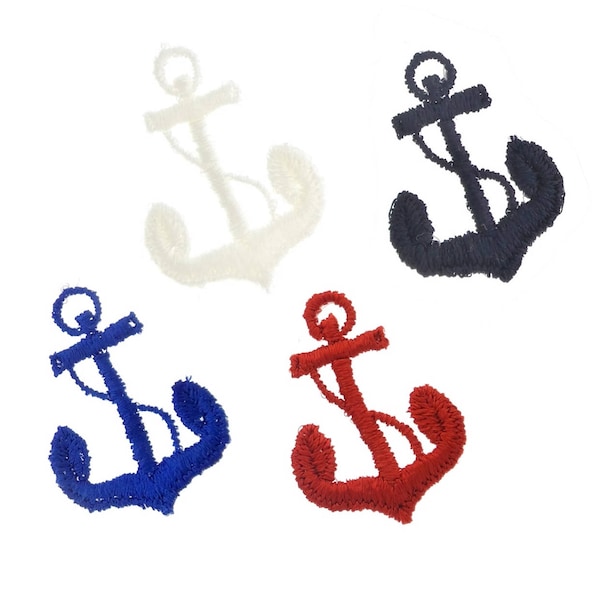 Red Anchor Patch - Etsy